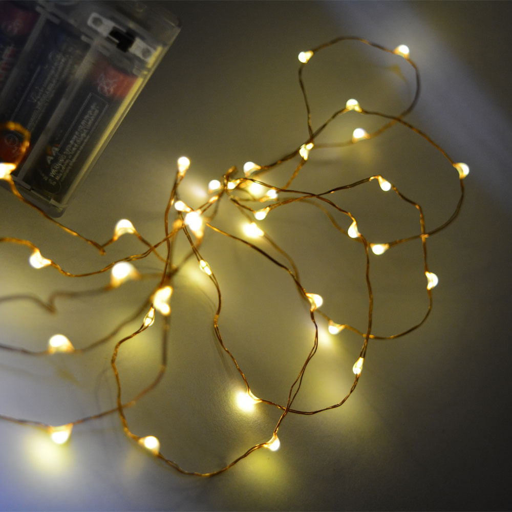 Fio Led Luz De Fada 2 metros | Casa & Decor - hutz