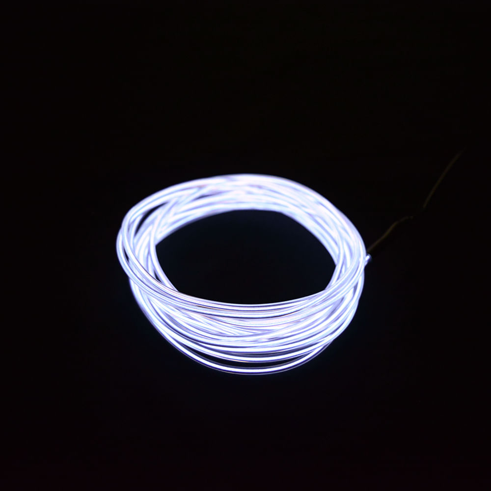 Fio Neon Led Flexível 3m | Decoração de Roupas - hutz